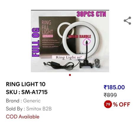 LED Ring Light At Rs Piece LED Ring Light In Mumbai ID