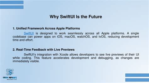 Ppt Exploring Swiftui The Future Of Ios Ui Design Powerpoint
