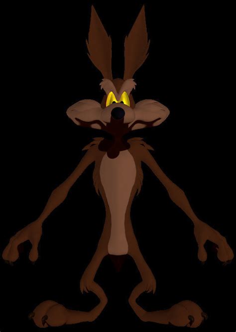 Willie The Coyote And Ralph The Wolf 3d Model Rigged Cgtrader