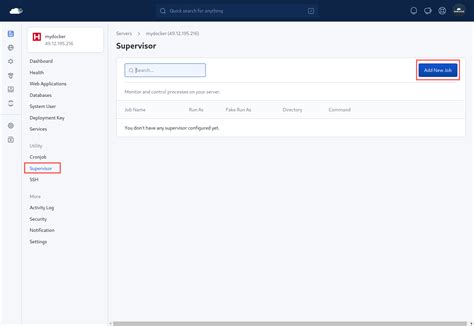 Setting Up Cron And Supervisor Jobs For Docker Servers Runcloud Docs