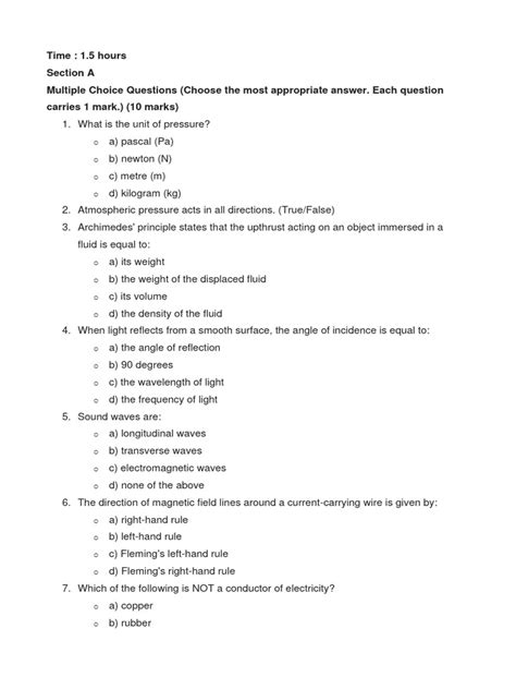 Question P Pdf Buoyancy Waves