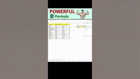 Most Powerful Formula Xlookup Excel Shorts Viral Shortsvideo