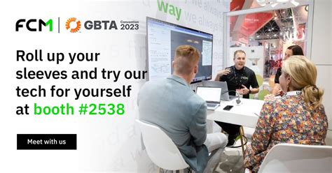 Fcm Travel Usa On Linkedin Fcm At Gbta Convention 2024