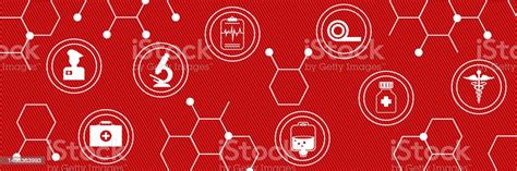 의학과 건강의 개념 컬러 배경에 플랫 스타일의 의료 아이콘 의료 과학 추상적 인 배경 웹 배너에 대한 스톡 벡터 아트 및 기타 이미지 웹 배너 추상적인 개체 그룹