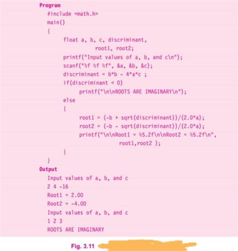 Solved Program Include Main Float A B C Chegg