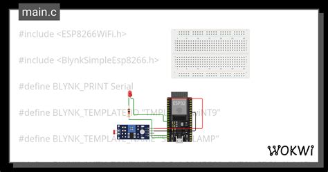 Smart Lamp Wokwi Esp32 Stm32 Arduino Simulator