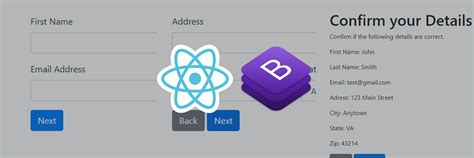 React Bootstrap Forms Simple And Multi Step Forms