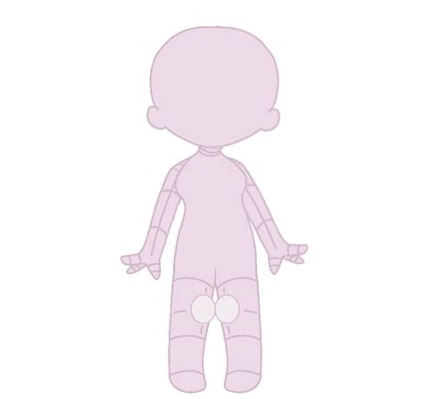 Heres A Front Facing Base I Made On Accident Free To Use R Gachaclub