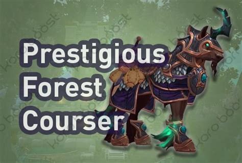Buy Wow Prestigious Forest Courser