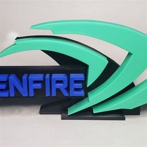 🖥️ Nvidia Gpu Support With Nameplate・free 3d File For ・cults