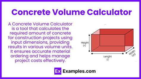 Concrete Volume Calculator