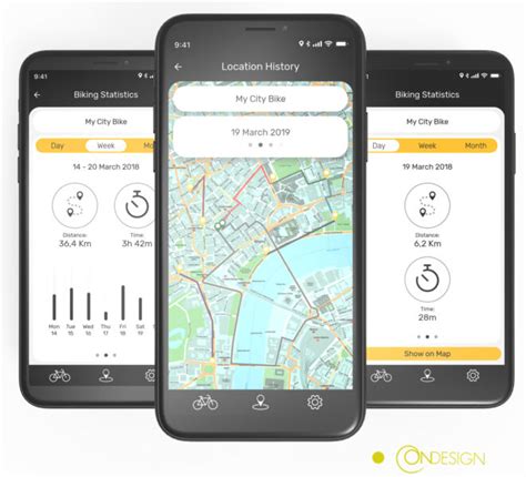 Smart GPS Tracker App ONdesign