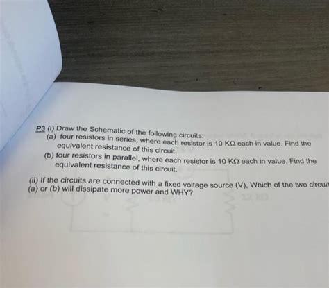 Draw A Circuit Diagram For The Circuit Of Figure P23 3 Basic