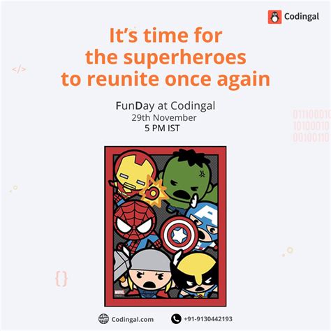 codingal the wait is over join us as superheroes today