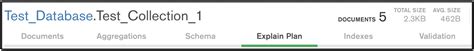 Execute Explain Plan Getting Started With Mongodb Compass