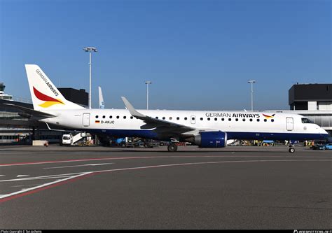 D-AKJC German Airways Embraer ERJ-190SR (ERJ-190-100 SR) Photo by Ton ...