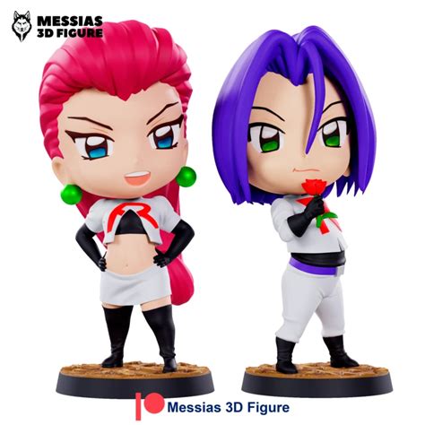 Jessie And James Chibi Free High Quality Models