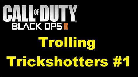 Black Ops 2 -Trolling ANGRY Trickshotters #1 (Funny Angry Kid, Funny ...