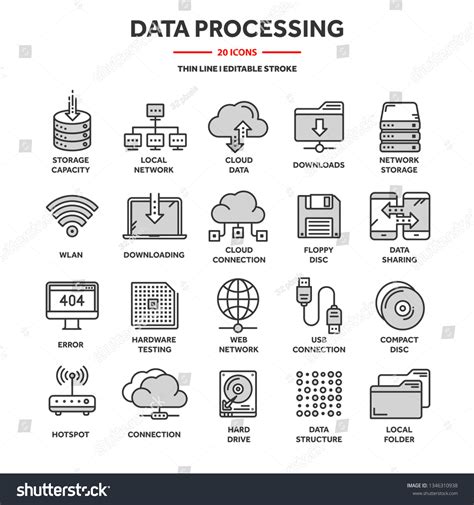 Cloud Computing Internet Technology Online Services Stock Vector Royalty Free 1346310938