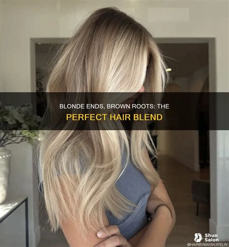 Blonde Ends Brown Roots The Perfect Hair Blend Shunsalon