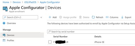 Enrolling Ios Device To Intune Issue Microsoft Qanda