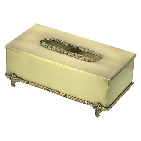 قیمت و مشخصات جای دستمال کاغذی برنزی کد 40 زیراکو