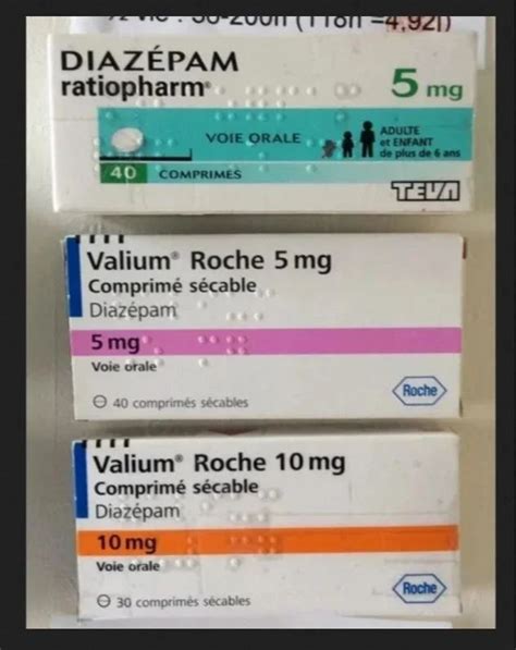 Valium Diazepam 5mg Treatment Anxiety And Depression At Rs 3000box