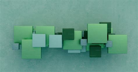 정사각형과 직사각형이 있는 녹색 벽 사진 Unsplash의 배경 이미지