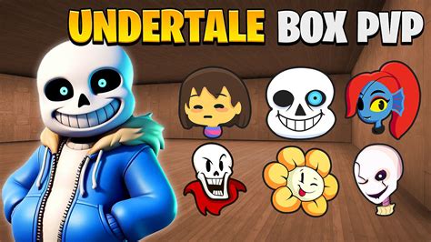 🌟undertale Box Pvp📦 6203 9757 6811 By Unrealfn Fortnite Creative Map