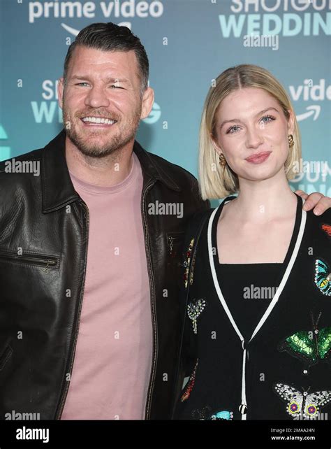Hollywood Ca 18th Jan 2023 Michael Bisping Ellie Bisping At The La Premiere Of Shotgun