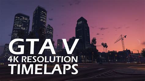 GTA 5 4K Gameplay PC Погода и пейзажи в ГТА 5 на ПК в разрешении 4К GTA ...