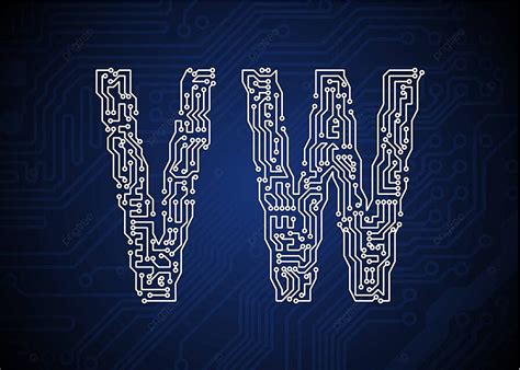 Circuit Board Letters Connect Sign Type Vector Connect Sign Type Png And Vector With