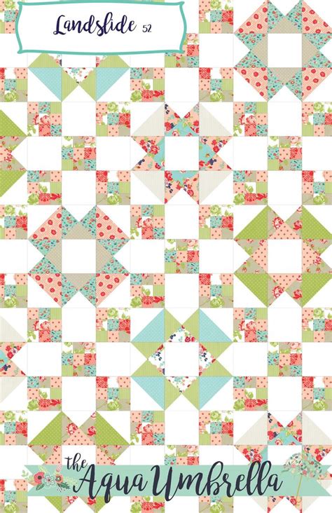 Landslide Quilt Pattern Etsy Quilts Quilting Designs Patterns Pattern
