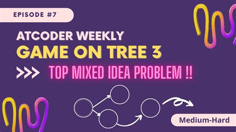 Binary Search On Tree 🔥 Atcoder Weekly Episode 7 Abc246 G Game On Tree 3 Youtube