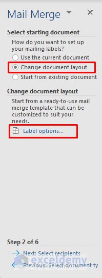 How To Create Mailing Labels In Excel With Easy Steps