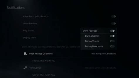 How To Disable Pop Up Notifications On The Ps5