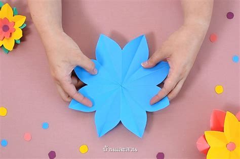 ดอกไม้กระดาษ พับง่ายๆ 3 วิธี ใครๆ ก็ทำได้