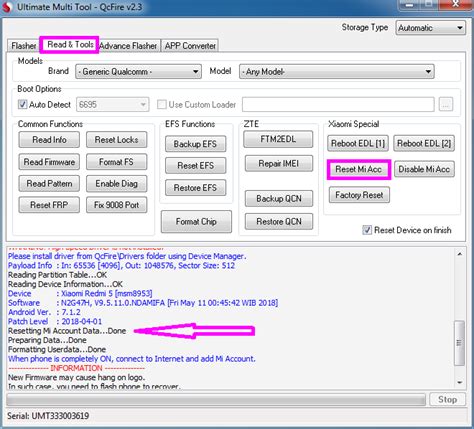 Xiomi Redmi Mdi Frp Mi Account Remove Done With U M T Success Report Gsm Forum
