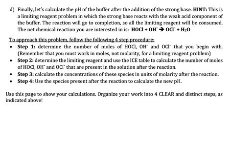 workshop 4 buffers a buffer is a solution comprised