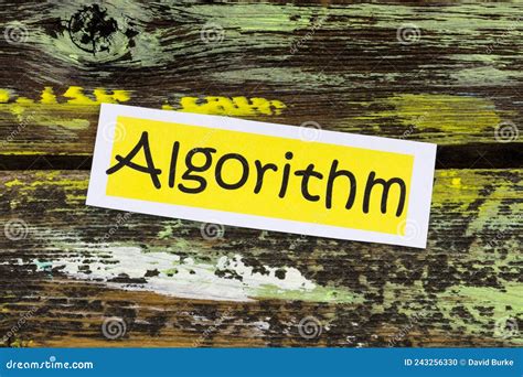 Algorithm Analysis Digital Analytics Technology Artificial Intelligence Ai Stock Photo Image