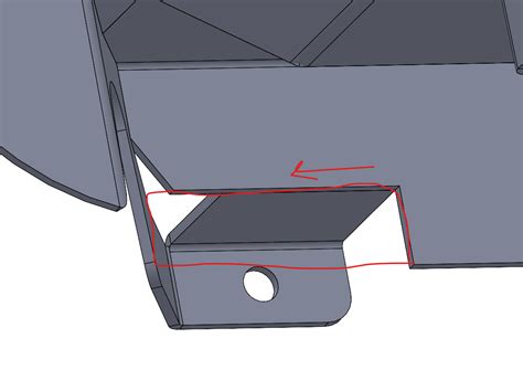 Whats The Best Way To Extend This Edge In Sheet Metal R Solidworks