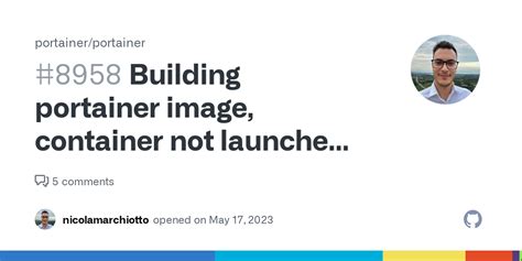 Building Portainer Image Container Not Launched Nothing On Port 9443