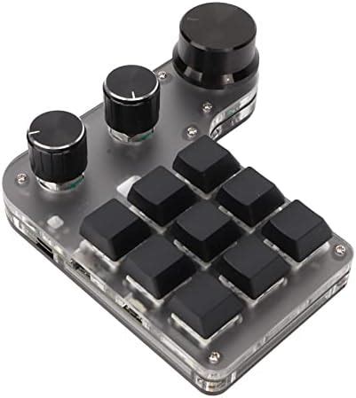 Wireless Programming Macro Keyboard Keys Mechanical Gaming Keyboard Portable Mini Blue