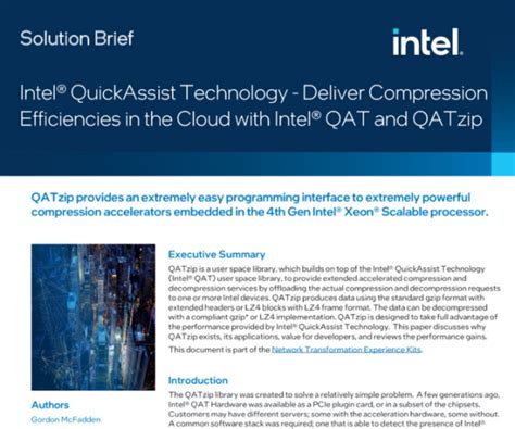 4th gen intel® xeon® scalable processors intel® network builders