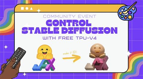 提供免费 tpu 的 controlnet 微调活动来啦 智源社区
