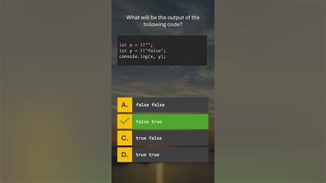 testyourjavascript 44 100 javascript mcq and answer javascript