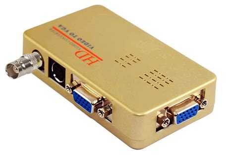 Composite Bnc Rca S Video To Vga 1920x1200 Scaler With Pip Support