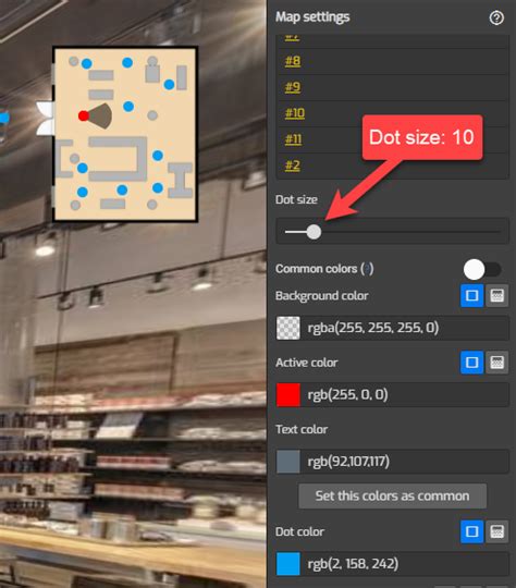 Floor Map Direction Highlighter