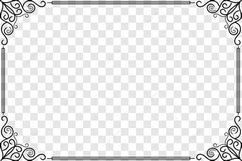 Certificate Frame Vector Certificate Islamic Border Png And Vector