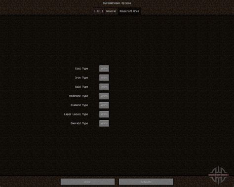 Custom Ore Generation Revival [1 6 4] For Minecraft